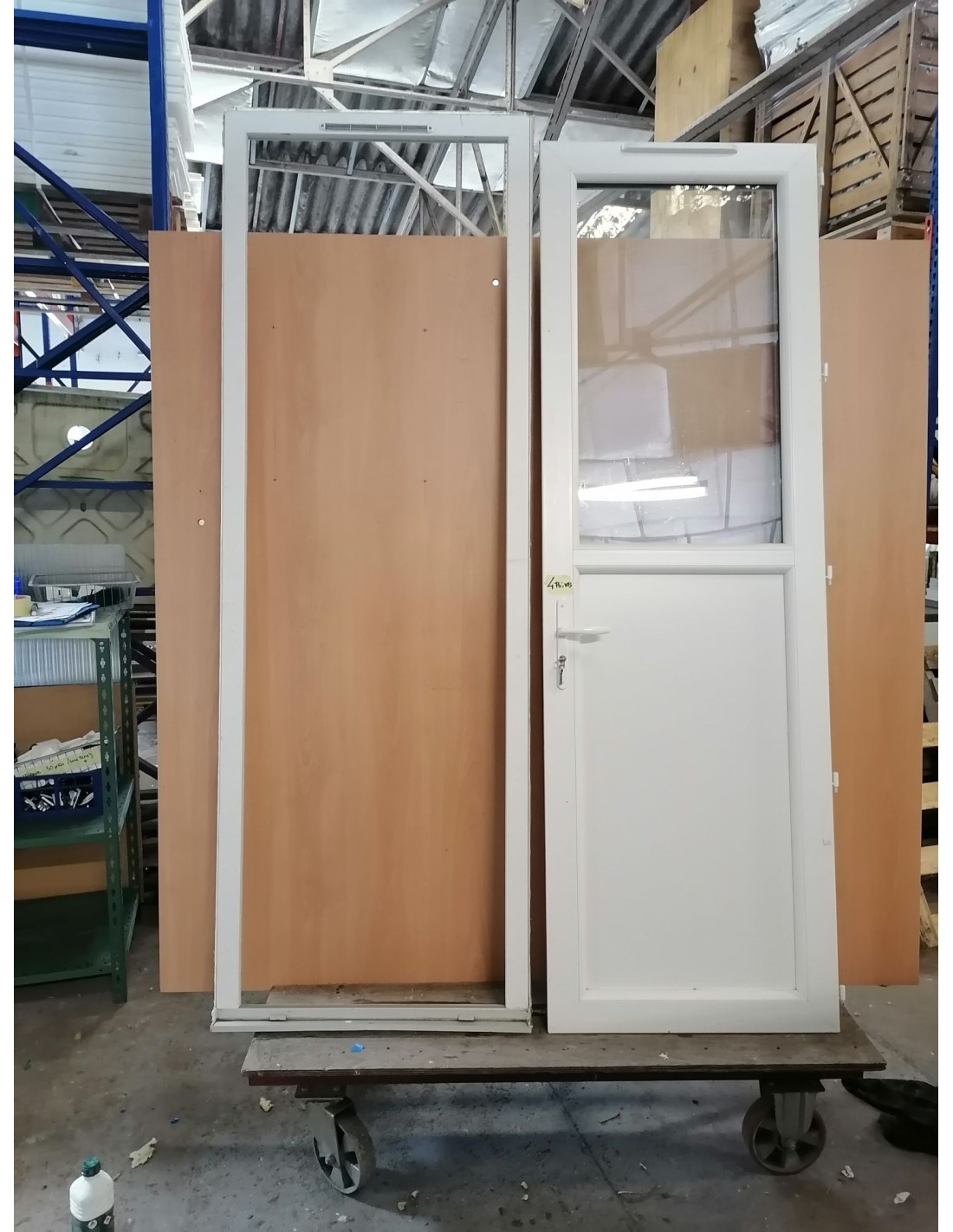 80x232 Porte vitrée PVC - Patxa'ma